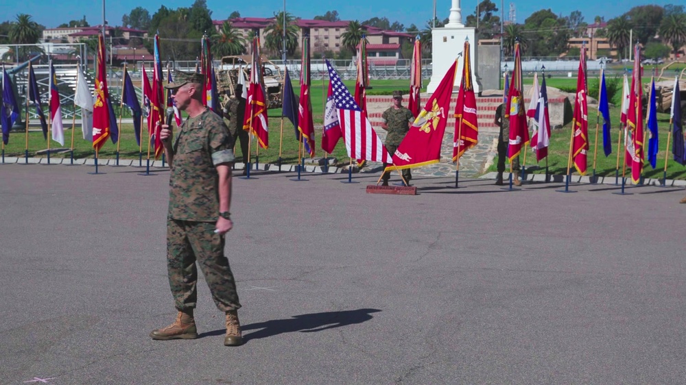 DVIDS - Video - 1st Marine Division Change of Command