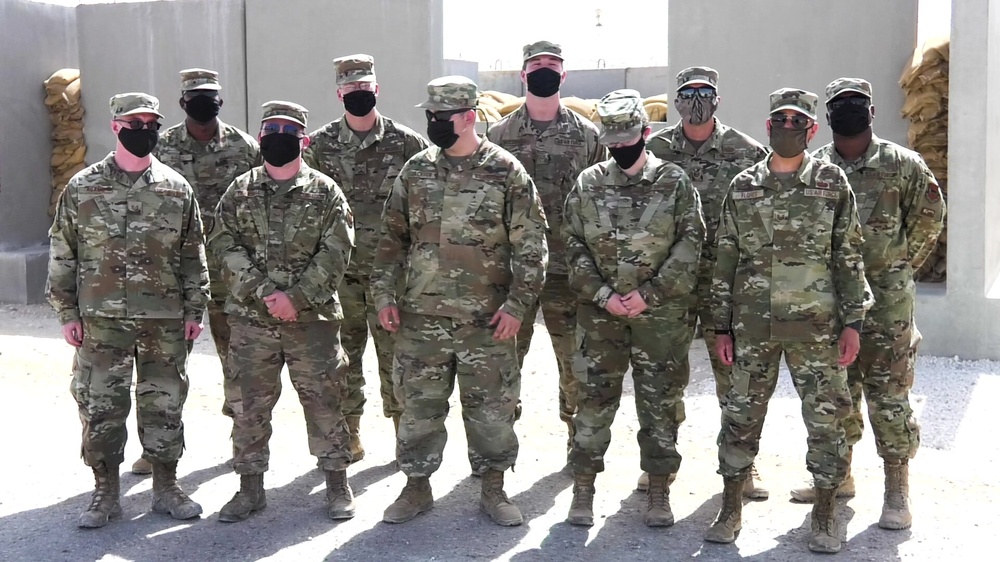 DVIDS - Video - Deployed Airmen Support Air Force Football