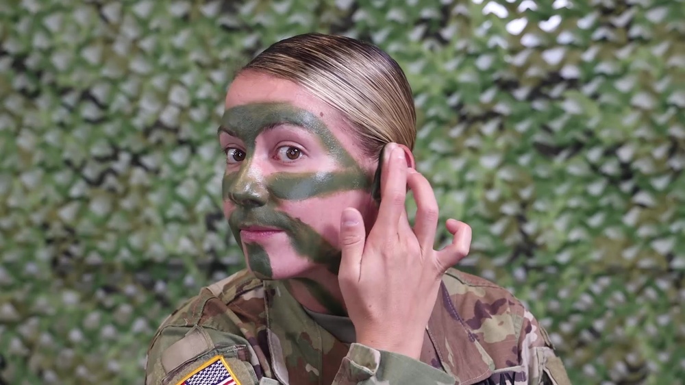 Army Face Paint Designs