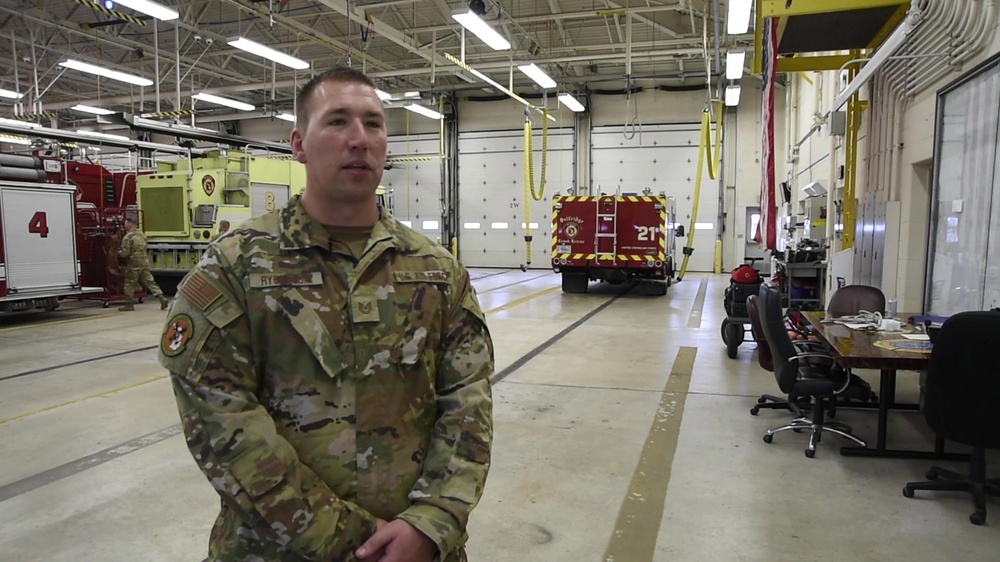 DVIDS - Video - High angle ropes training keeps Fire Dept ready