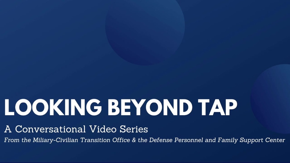 DVIDS - Video - Looking Beyond TAP: A Conversation with the DoD ...