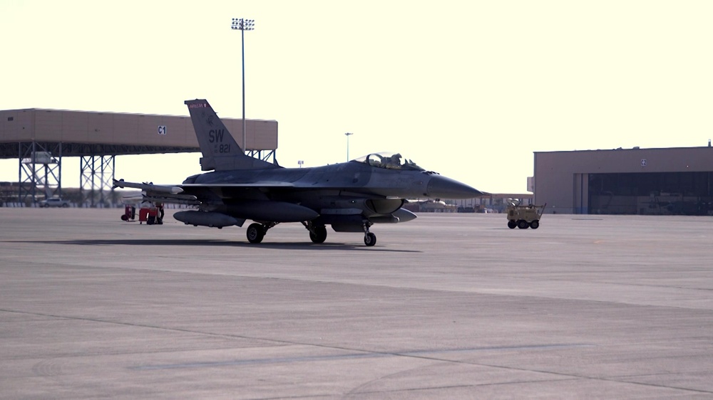 DVIDS - Video - 77th EFS 'Gamblers' arrive to PSAB