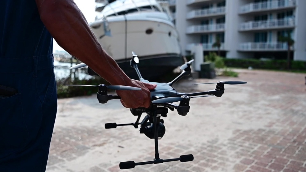 DVIDS - Video - Coast Guard drone operator assists with Hurricane Sally ...