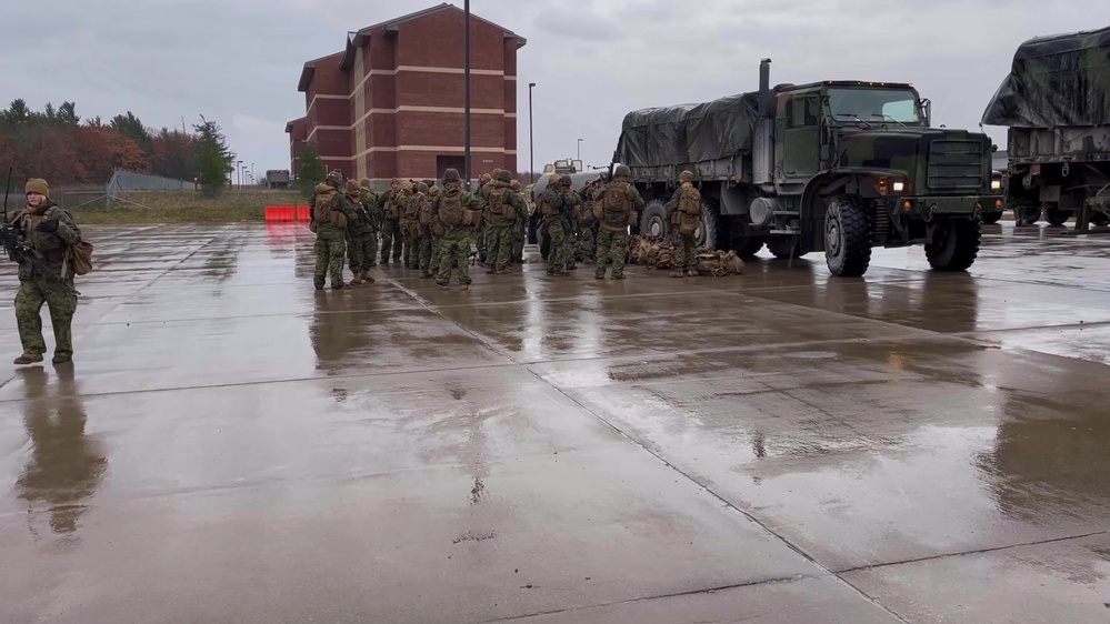 DVIDS - Video - Convoy of Marines from CLR-27 return after securing a ...