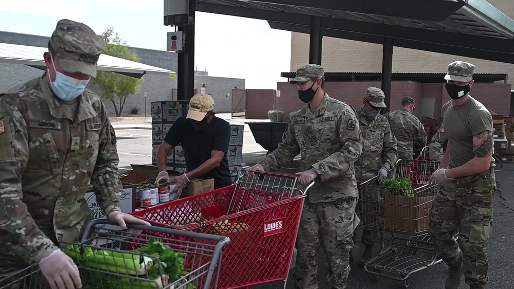 DVIDS - Video - AZNG deliver groceries to Tonopah residents
