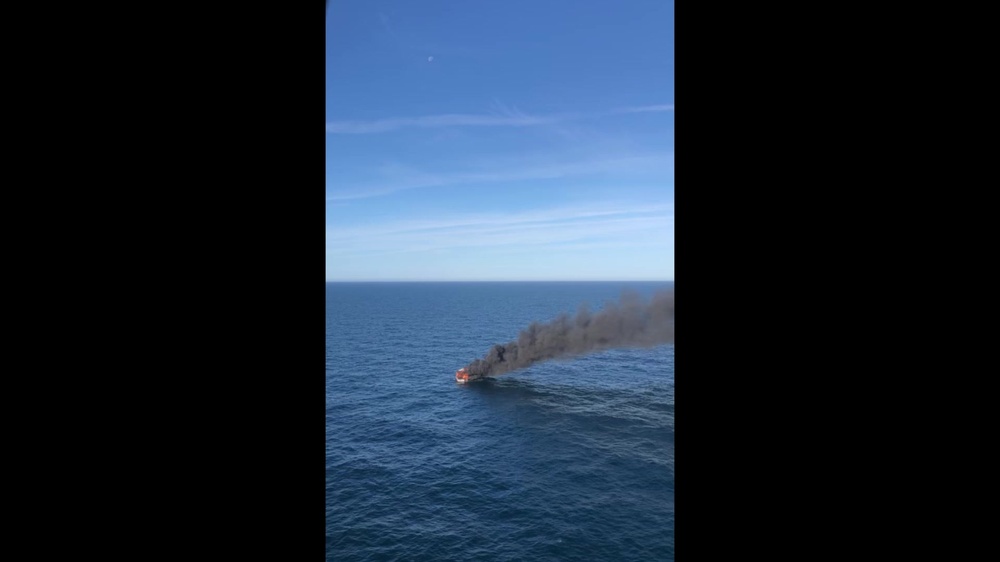 DVIDS - Video - Coast Guard rescues 2 from boat fire near Barnegat ...