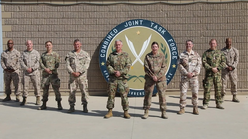 DVIDS - Video - CJTF-OIR Directorate of Military Assistance Holiday ...