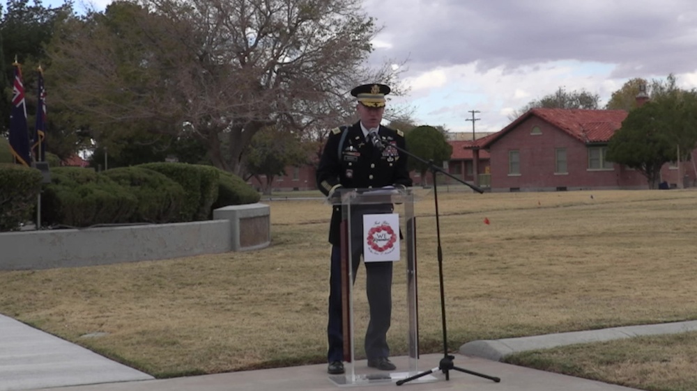 DVIDS - Video - 1AD and Fort Bliss Remembrance Sunday 2020