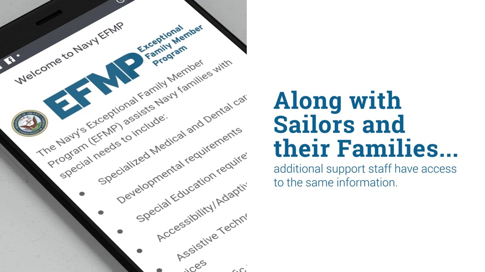 DVIDS - Video - Navy Exceptional Family Member Program mobile App