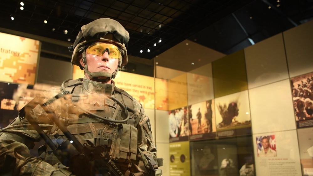DVIDS - Video - National Museum of the U.S. Army - Cast Figure/Soldier ...