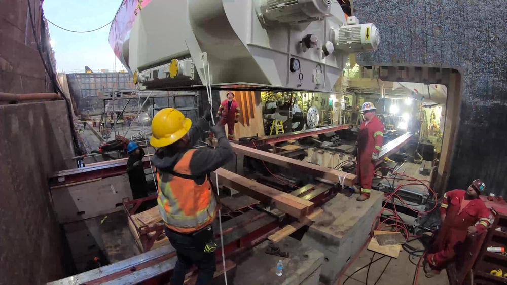 DVIDS - Video - U.S. Coast Guard Cutter Healy propulsion motor ...
