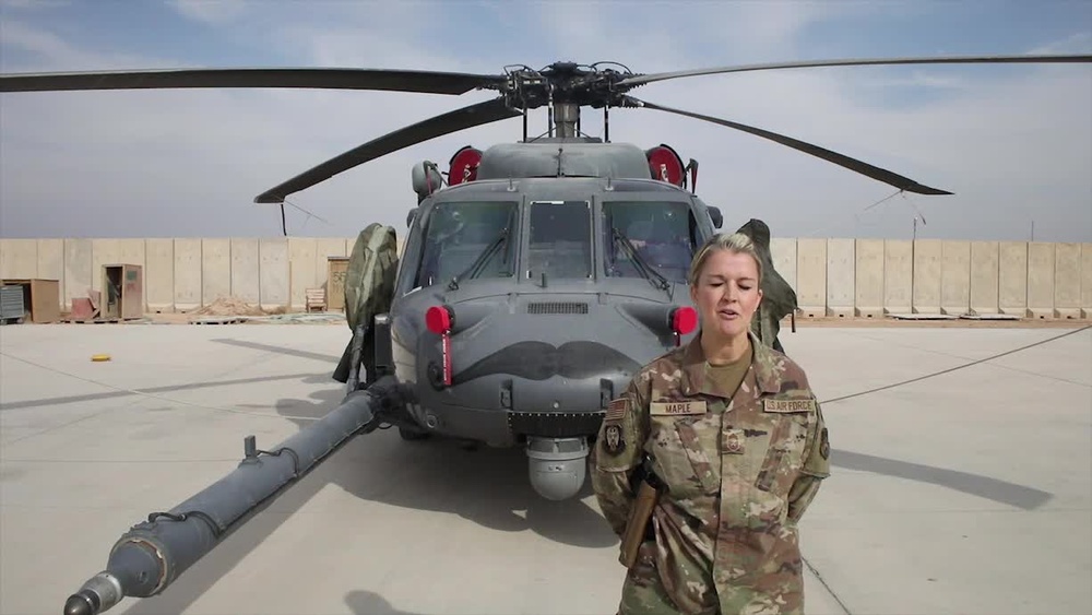 DVIDS - Video - CMsgt Jessica Maple - Holiday Greeting 2020