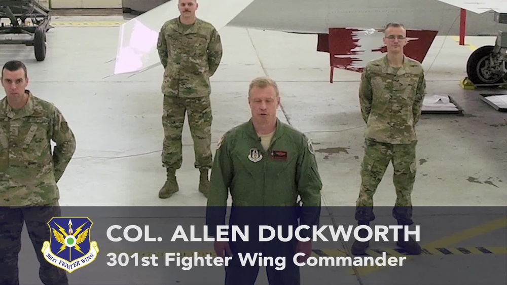 DVIDS - Video - 301 FW Armed Forces Bowl TV format Shout out Dec 31 2020