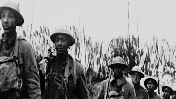 Black American Soldiers Ww1