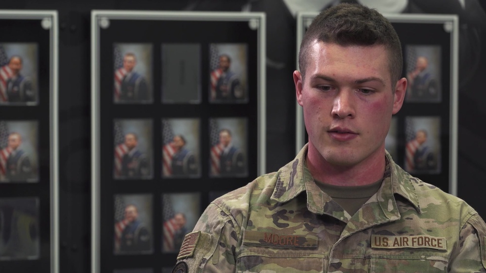 DVIDS - Video - WPAFB Honor Guard salutes Brig. Gen. Chuck Yeager