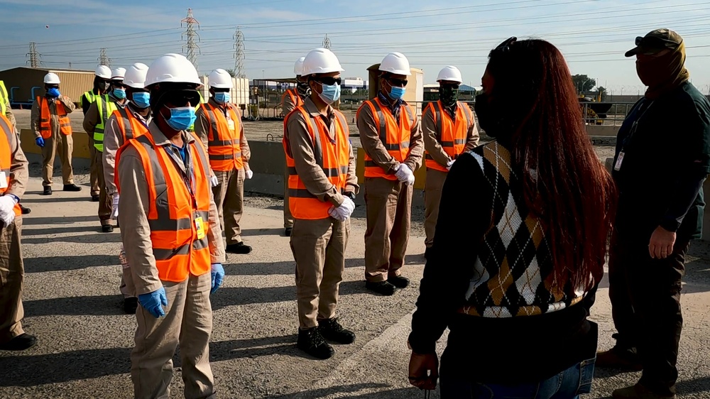 DVIDS - Video - LOGCAP KNB Wash rack IV to V Transition (07JAN21)