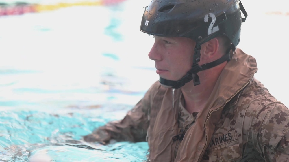 DVIDS - Video - Surviving Submersion: USMC Underwater Egress Training