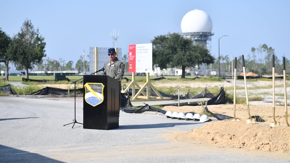DVIDS - Video - 337th Air Control Squadron simulator groundbreaking