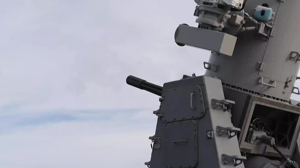DVIDS - Video - USS Princeton Conducts CIWS Live Fire Exercise