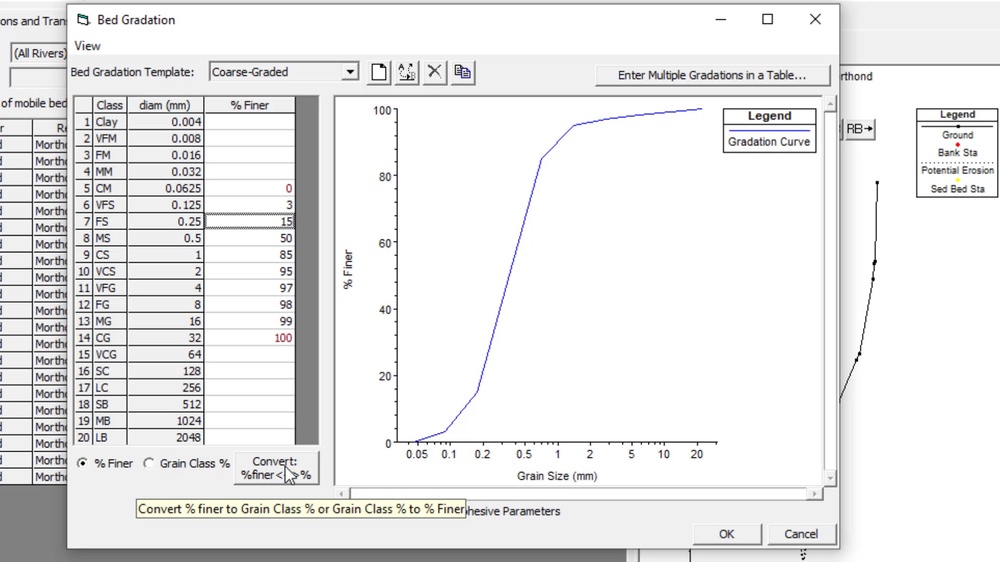 DVIDS - Video - HEC-RAS - Sediment Troubleshooting - Gradation Data Errors