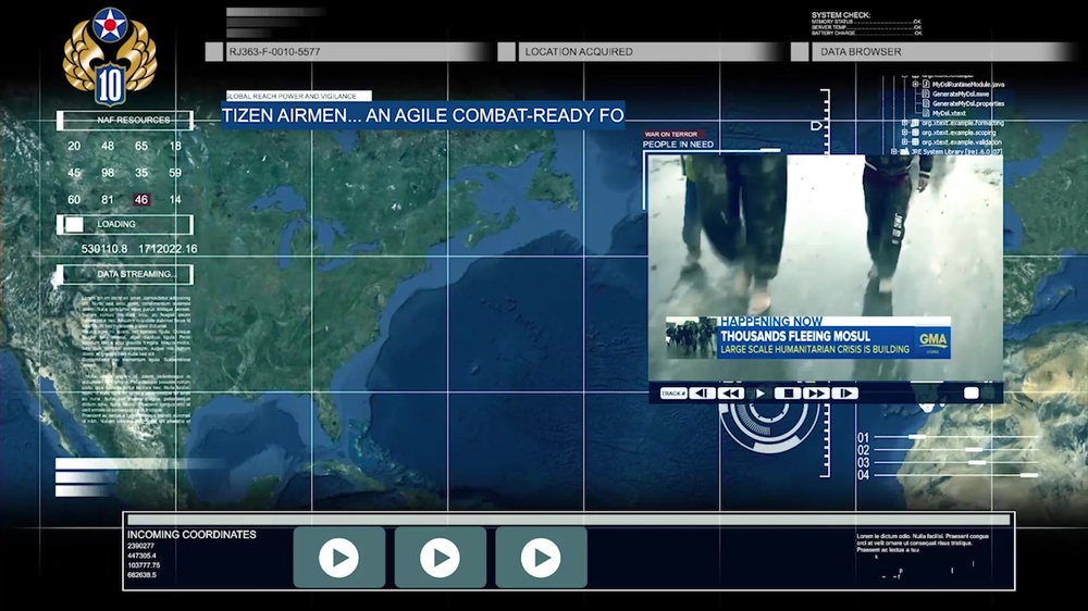 DVIDS - Video - Tenth Air Force Mission Brief