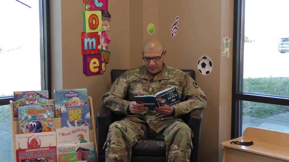 DVIDS - Video - Read Across America – CSM Juan Jimenez reads “The Cat ...