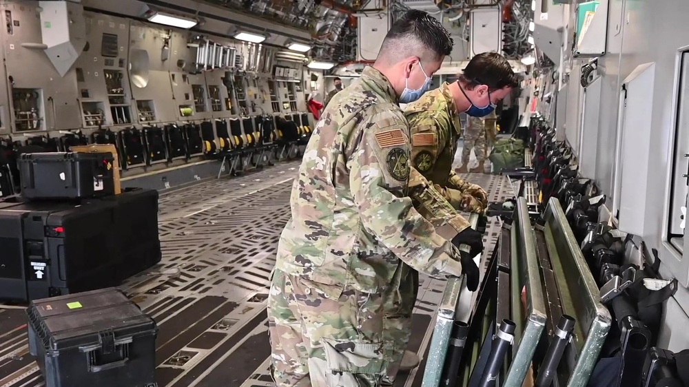 DVIDS - Video - 1CBCS Load Flexible Communication Package on C-17