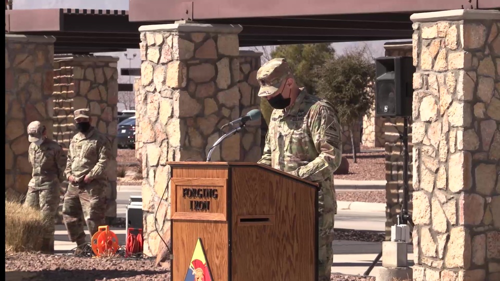 DVIDS - Video - HHBn, 1AD Change of Responsibility 19 February 2021