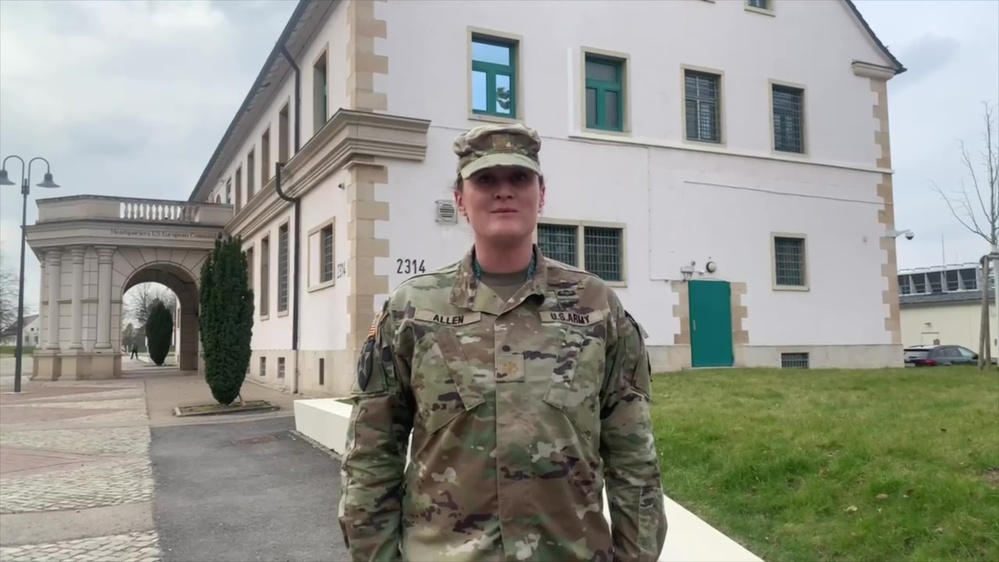 DVIDS - Video - WWI Memorial – First Colors Ceremony – HQ USEUCOM/Maj ...