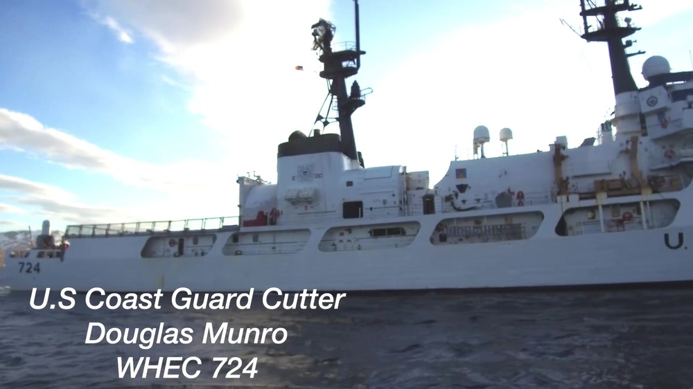 DVIDS - Video - Coast Guard Cutter Douglas Munro return home from final ...