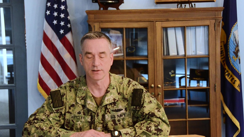 DVIDS - Video - Captain Steven W. Antcliff Addresses Vaccination at ...