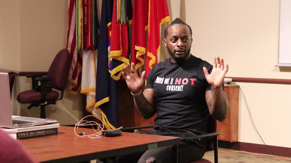 DVIDS - Video - Speaker Obbie West shares experiences during Sexual ...