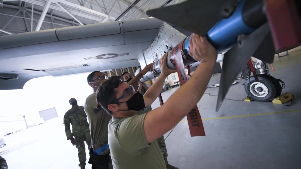DVIDS - Video - Moody AFB hosts Hawgsmoke's first ever load competition