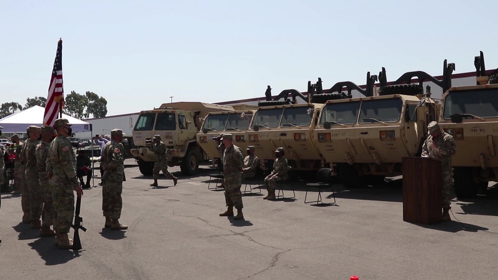 DVIDS - Video - 730th Transportation Company Change of Command Ceremony