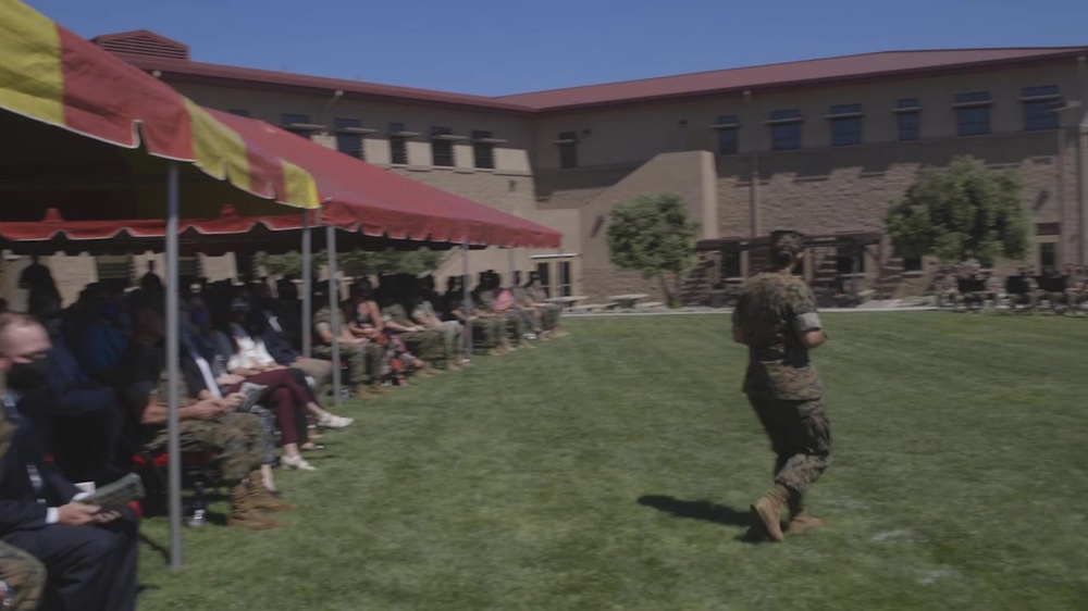 DVIDS - Video - 1st Marine Logistics Group Commanding General change of ...
