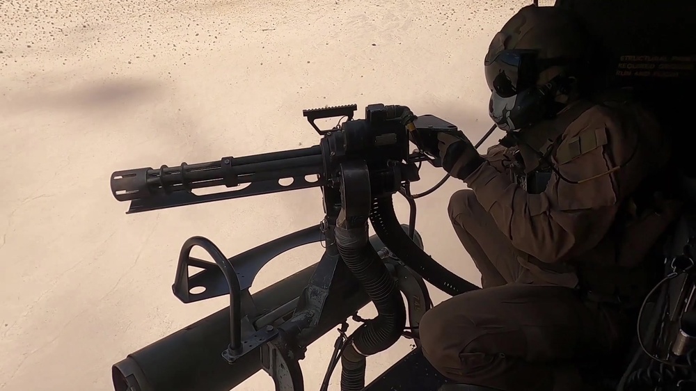 DVIDS - Video - Marines fire powerful M134 Minigun in close air support ...