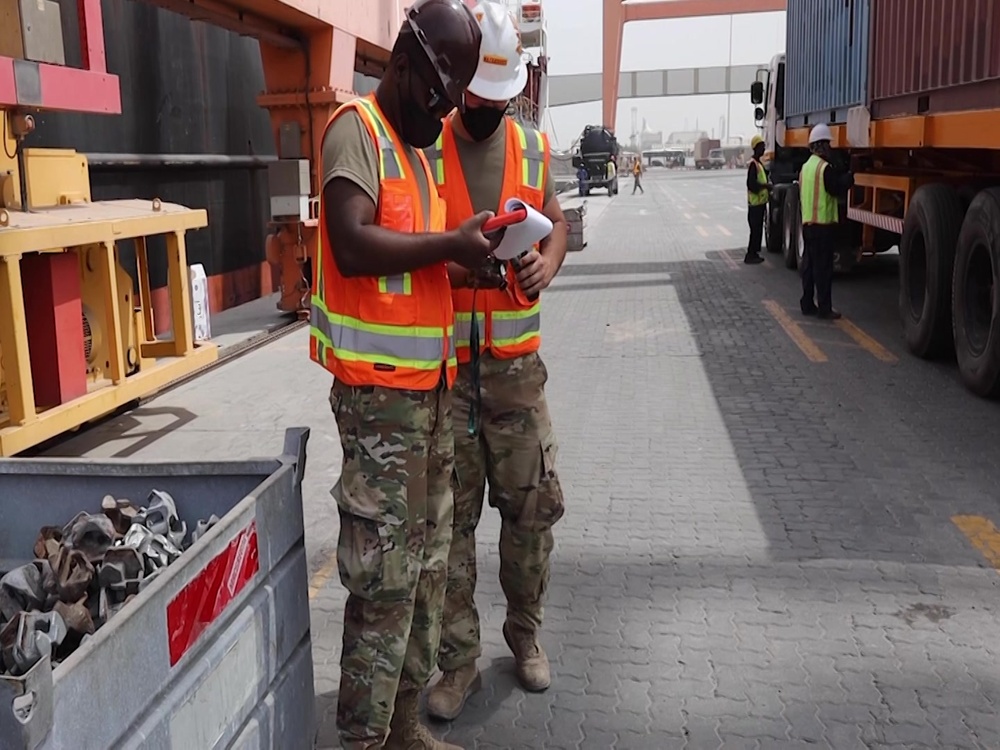 DVIDS - Video - 595th Transportation Brigade and the 1185th Deployment ...