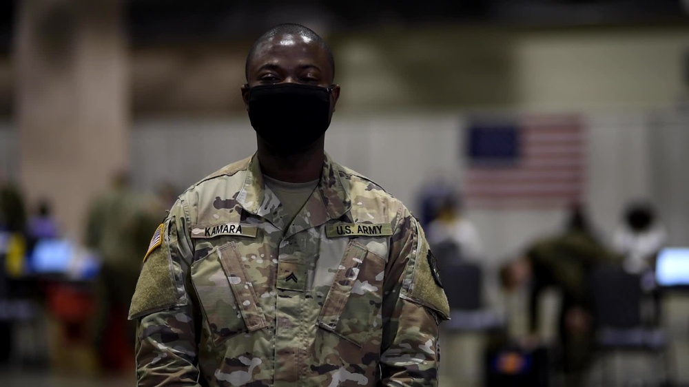 DVIDS - Video - Corporal Alieu Kamara Holiday Greeting