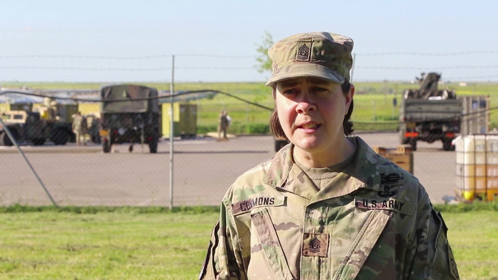 DVIDS - Video - CSM Eva Commons at Swift Response 21