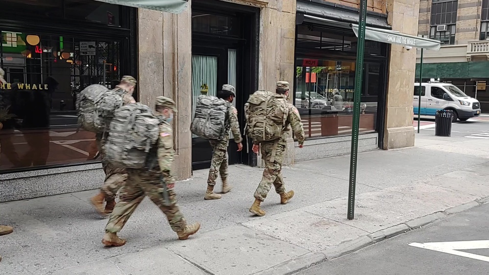 DVIDS - Video - NYARNG "Fighting 69th" Infantry Regiment Conduct 6 Mile ...