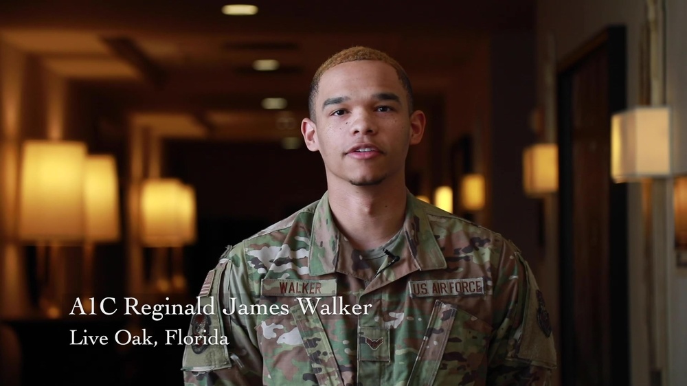 DVIDS - Video - Airman 1st Class Reginald Walker gives a Memorial Day ...