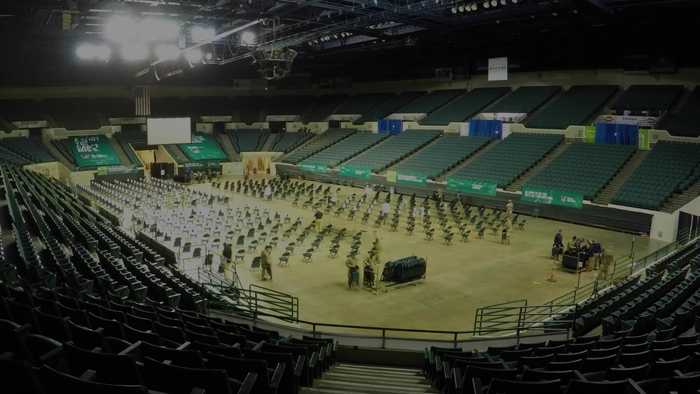 DVIDS - Video - Wolstein Center Closing Preparations Timelapse
