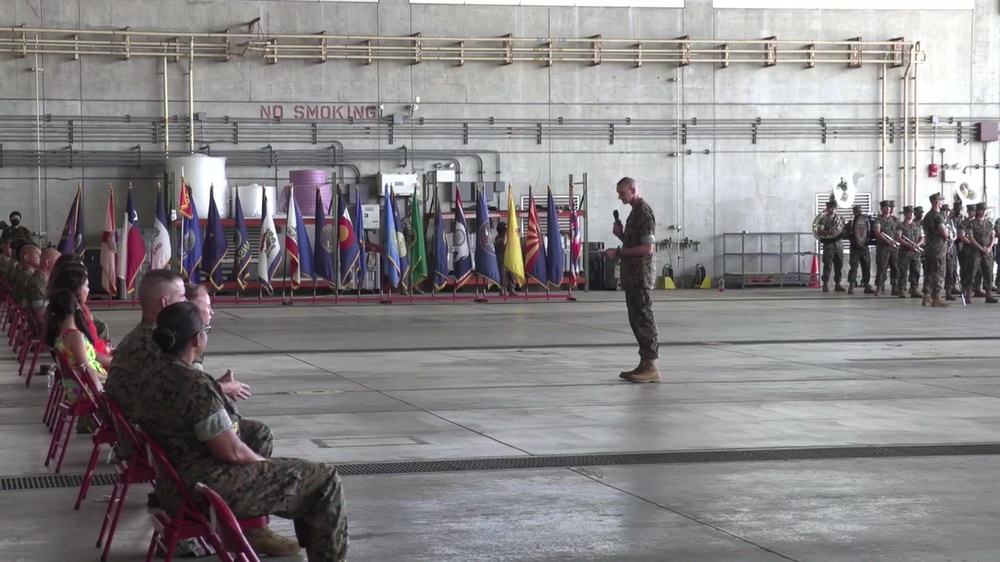 DVIDS - Video - Marine Aircraft Group 36 Change of Command