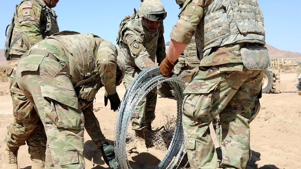 DVIDS - Video - Soldiers Prepare an Entry Control Point at NTC
