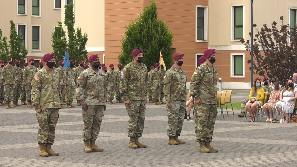 DVIDS - Video - 54th Engineer Battalion, 173rd Airborne Brigade Change ...