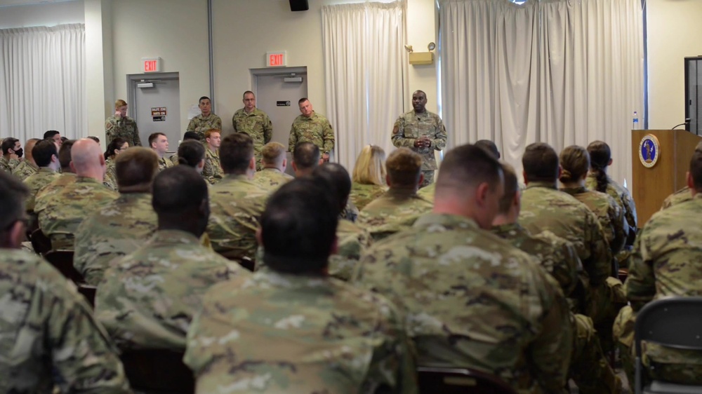 DVIDS - Video - ANG Command Chief Visits 102nd Intelligence Wing