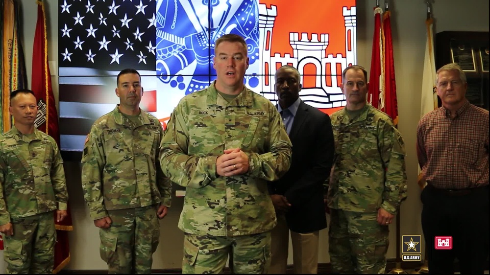 DVIDS - Video - A USACE Birthday greeting from SWD Commander Brig. Gen. Beck