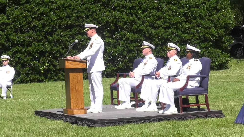 DVIDS - Video - Naval Support Activity Washington Change of Command ...