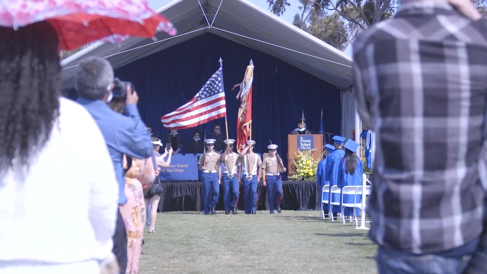 DVIDS - Video - 1st Marine Division Color Guard graduation presentation