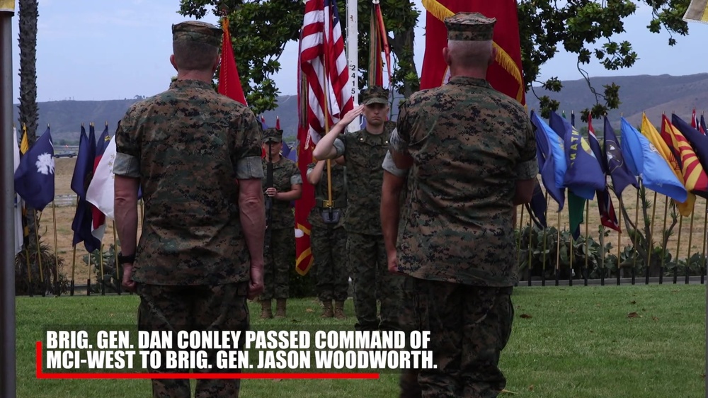 DVIDS - Video - Woodworth takes the helm as new MCI-West commanding general